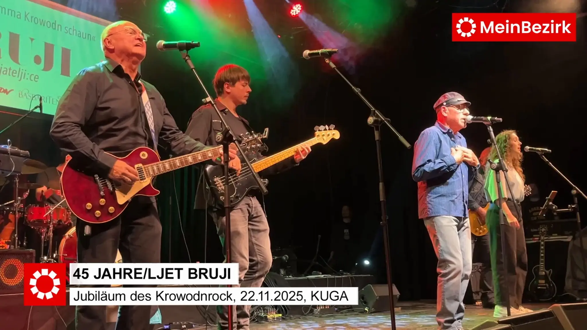 Krowodn-Rock-Legende feiert 45. Jubiläum: BRUJI & Friends in der KUGA ...